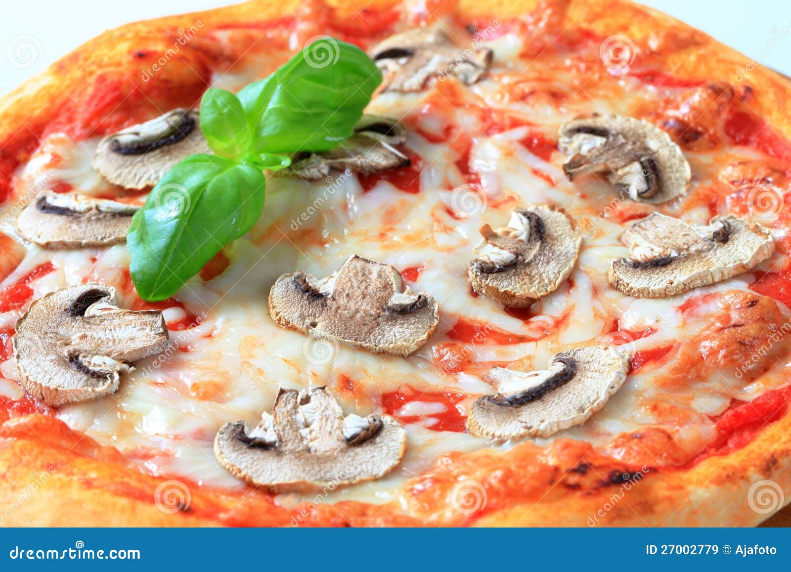 Hongos de la pizza imagen de archivo. Imagen de pizza - 27002779