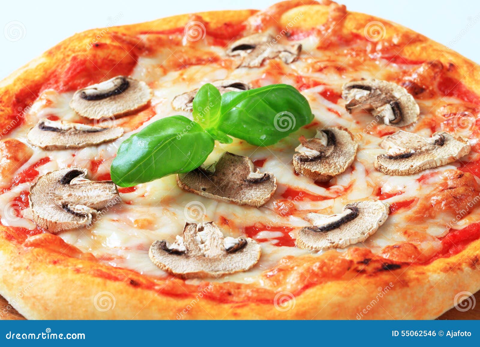 Hongos de la pizza foto de archivo. Imagen de seta, alimento - 55062546