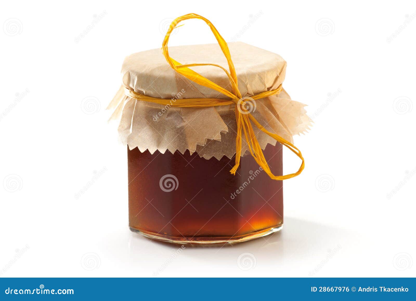 Honig-Glas stockfoto. Bild von gelb, bestandteil, nachricht - 28667976