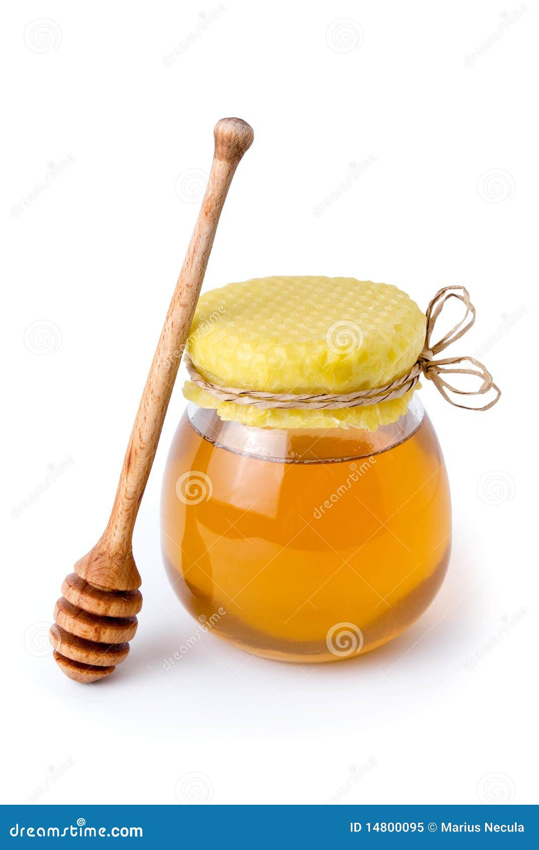 Honigglas stockbild. Bild von potentiometer, nektar, organisch - 14800095