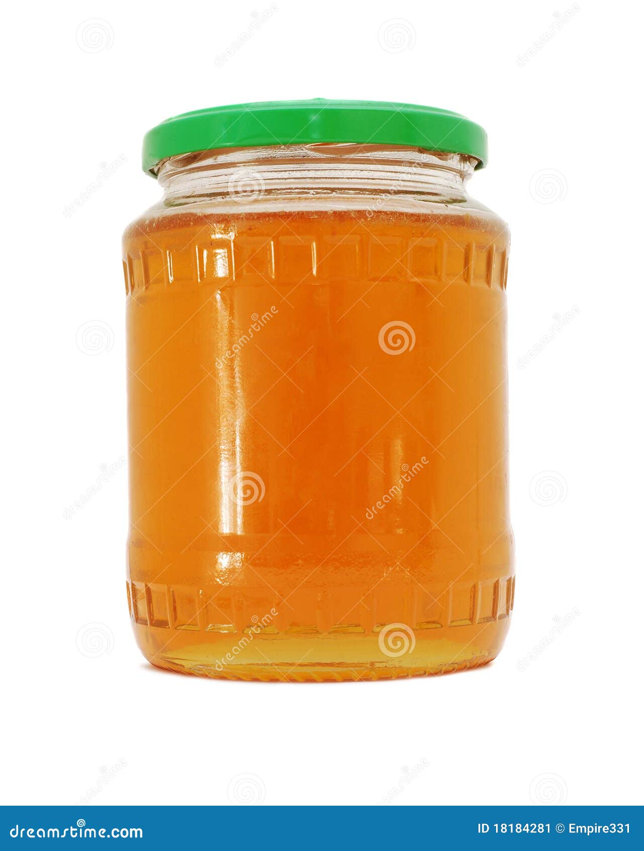 Honigglas stockbild. Bild von organisch, glas, bestandteil - 18184281