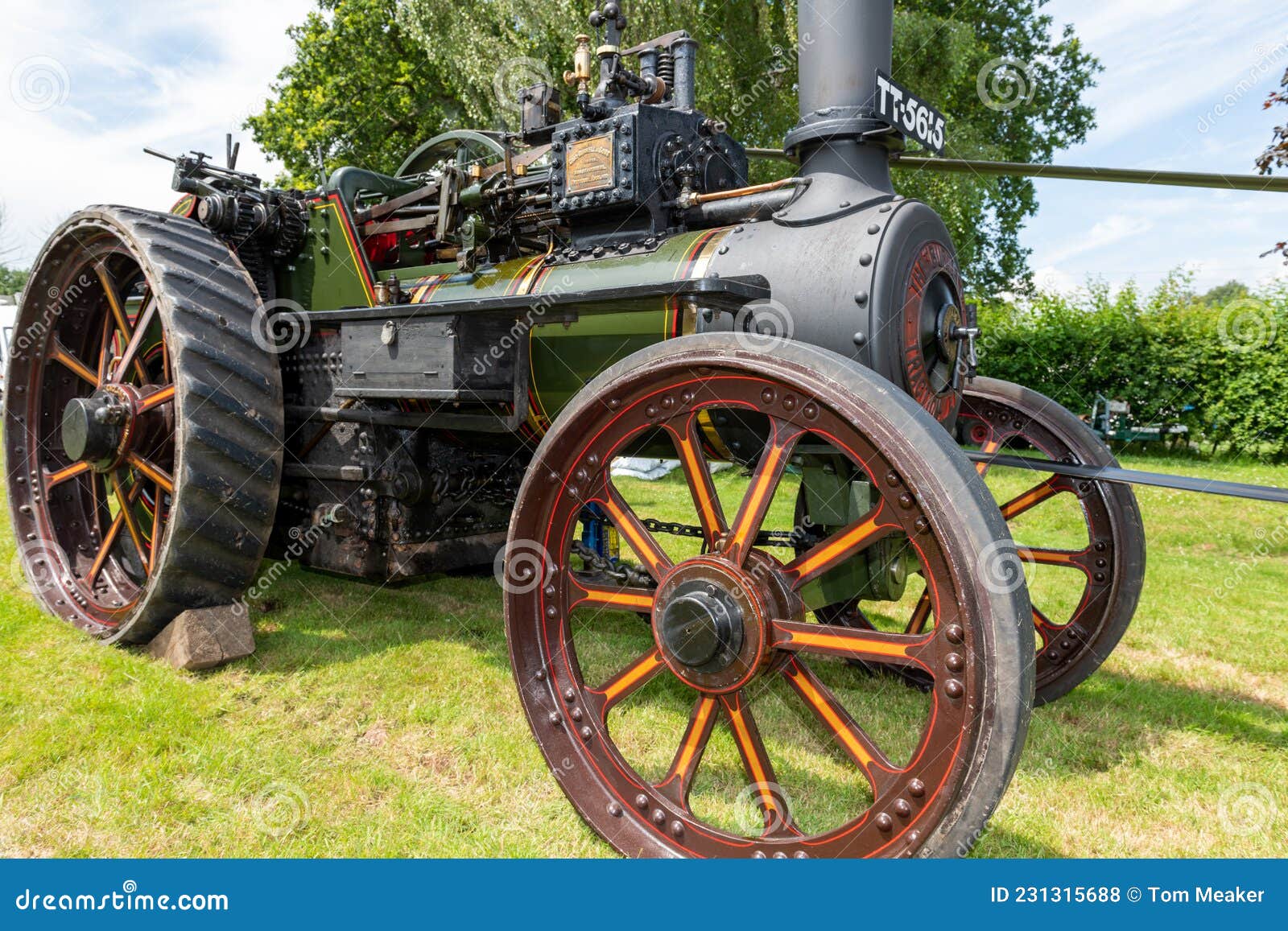 Traction engine editorial stock photo. Image of engine - 231315688
