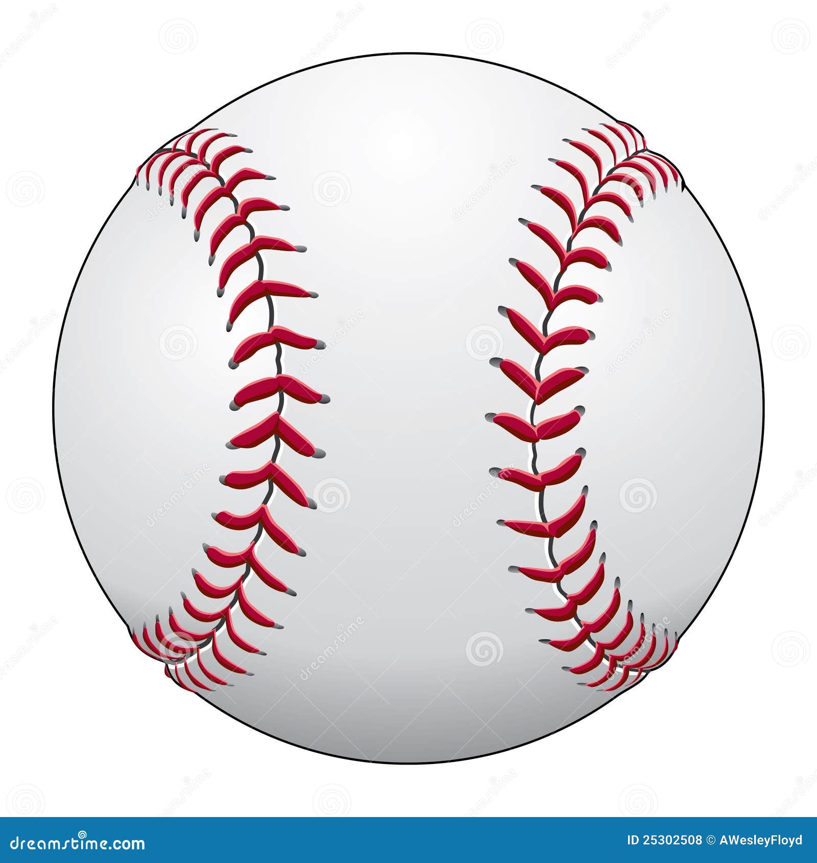 Honkbal vector illustratie. Illustration of honkbal, softball - 25302508