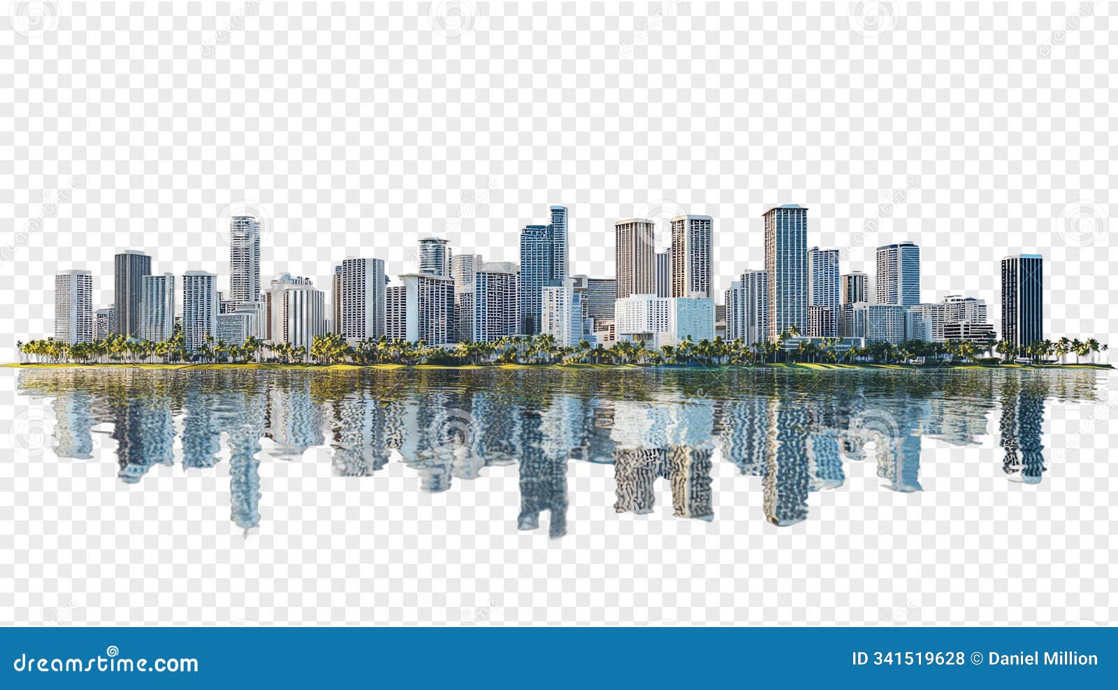 Honolulu city skyline stock photo. Illustration of city - 341519628