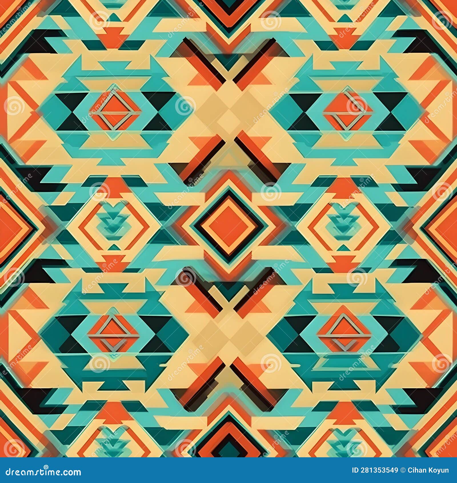 Honor Ancestral Traditions with Seamless Aztec Patterns Stock ...