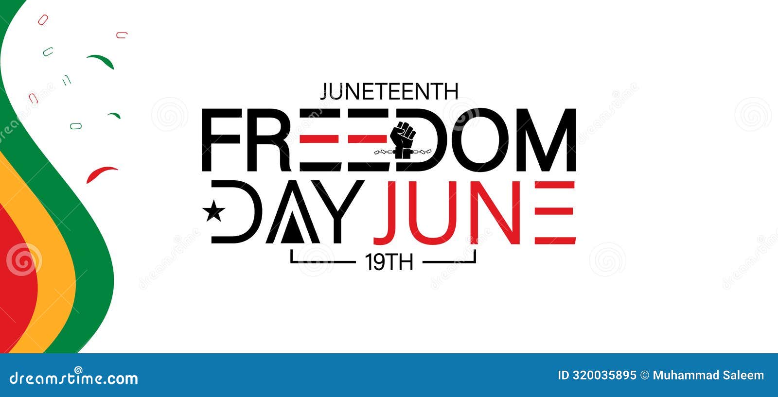 Honoring Juneteenth a Celebration of Freedom and Unity Stock Vector ...