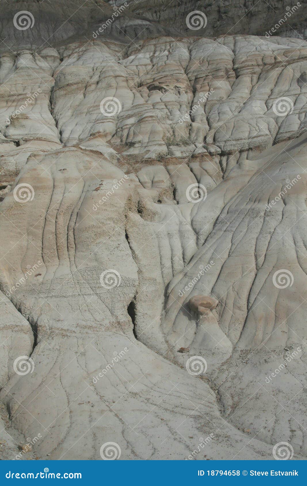 Hoo Doos, Eroded Volcanic Formations Stock Photo - Image of desert ...