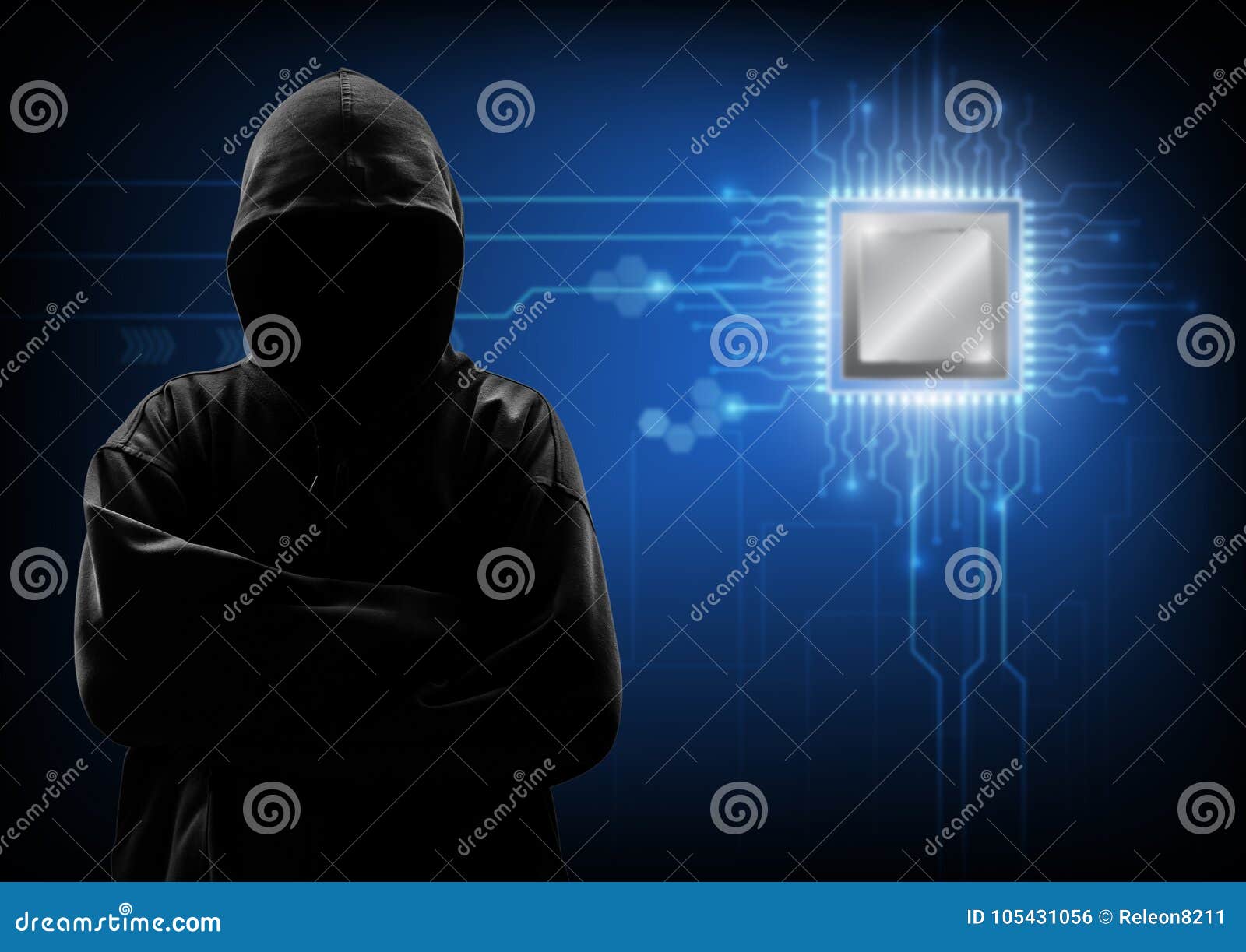 Hooded computer hacker stock illustration. Illustration of identity ... Hooded computer hacker stock illustration. Illustration of identity ...