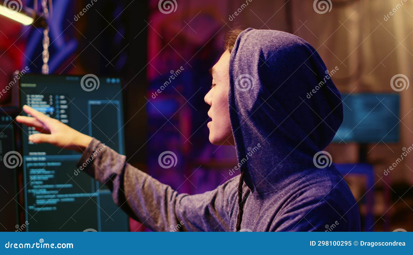 Hooded Hacker Coding Malware Stock Video - Video of malware, attack ...