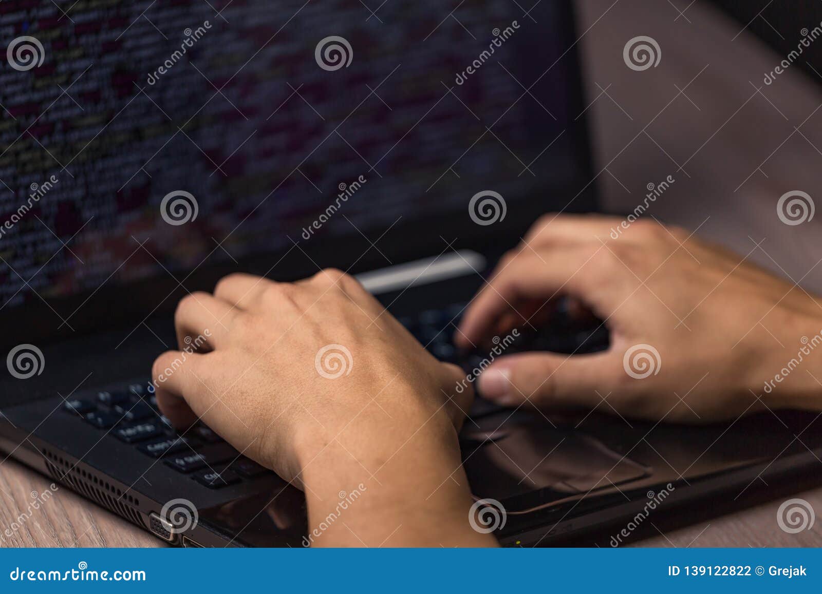 Hooded Hacker Using Laptop To Break Systems Stock Photo - Image of ... Hooded Hacker Using Laptop To Break Systems Stock Photo - Image of ...