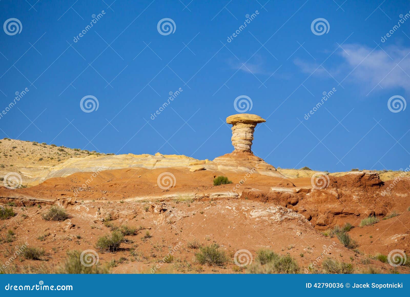 Hoodoo Formation at Goblin State Park, Utah Stock Photo - Image of ...