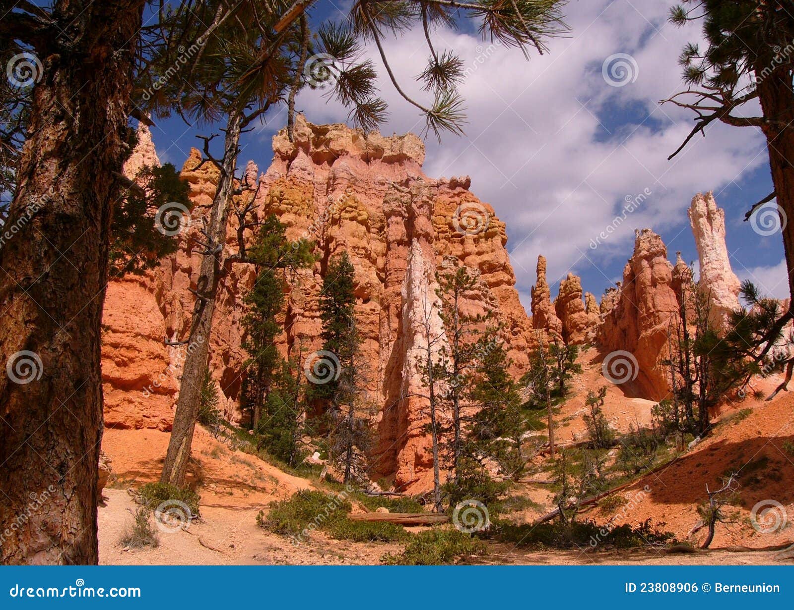 Hoodoos stock photo. Image of rocks, canyon, perspective - 23808906