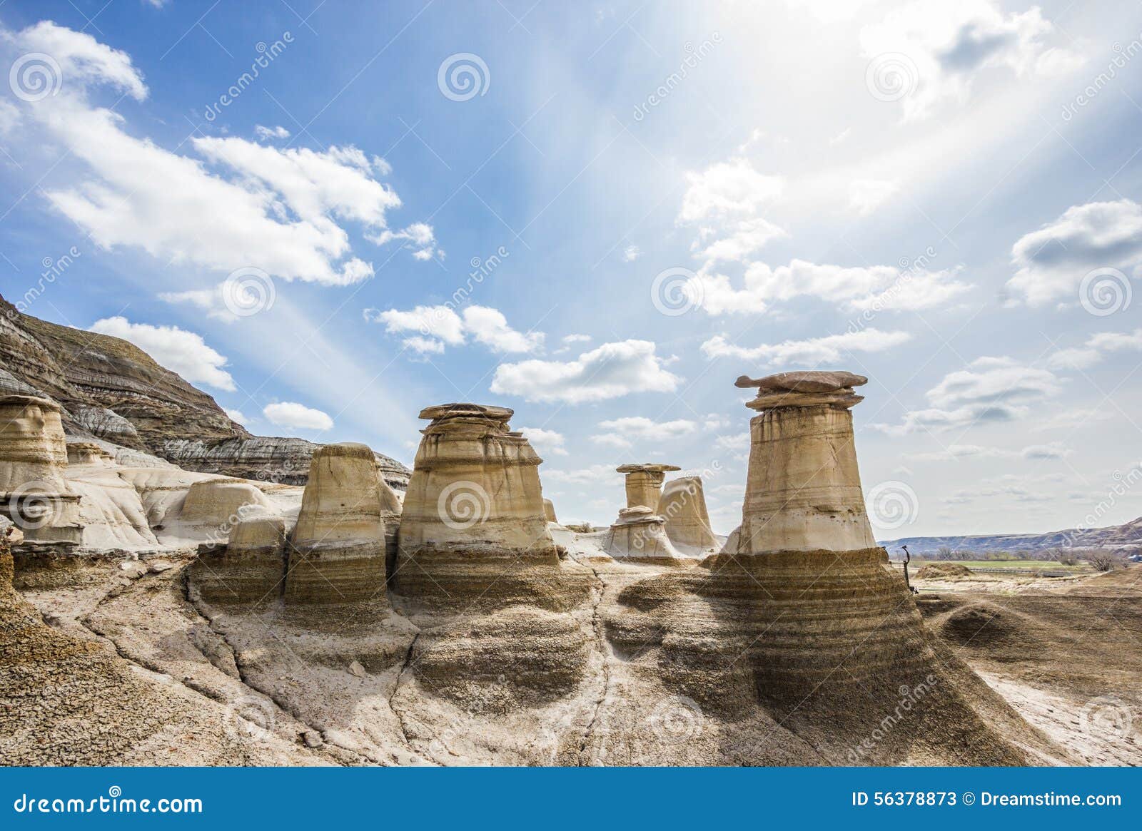 Hoodoos stock image. Image of desert, sand, abstract - 56378873