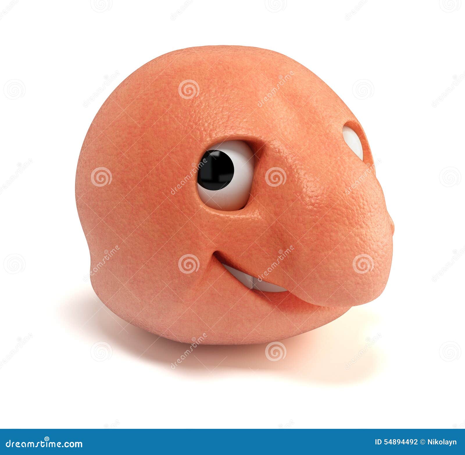 Hoofd met grote neus stock illustratie. Illustration of geïsoleerd ...