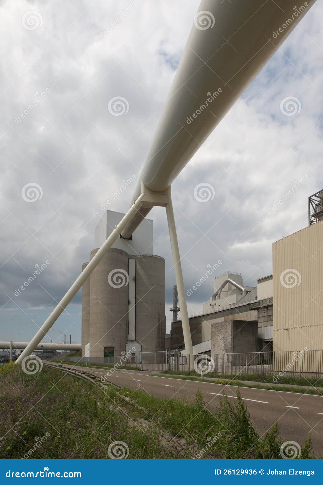 Hoogovens steel factory stock photo. Image of steel, industrial - 26129936