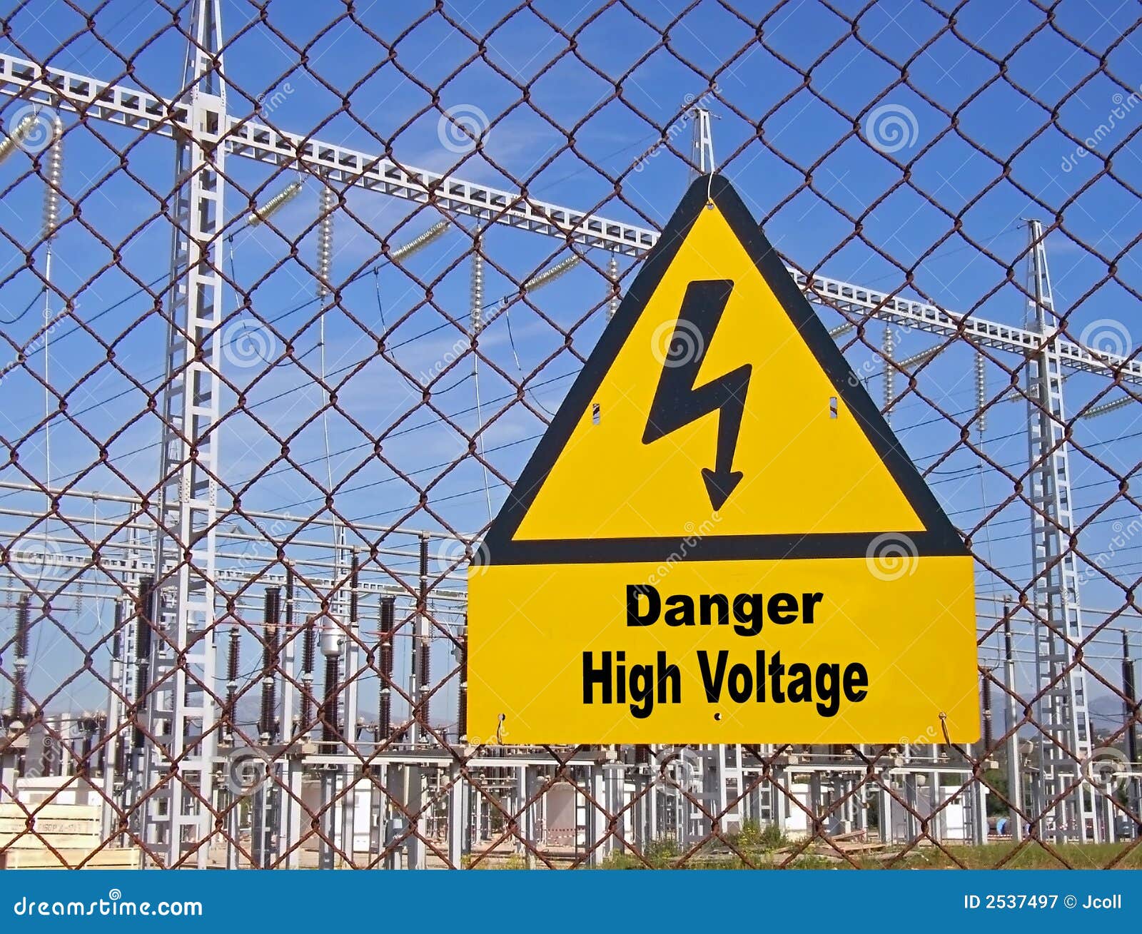 Hoogspanning Picture. Image: 2537497