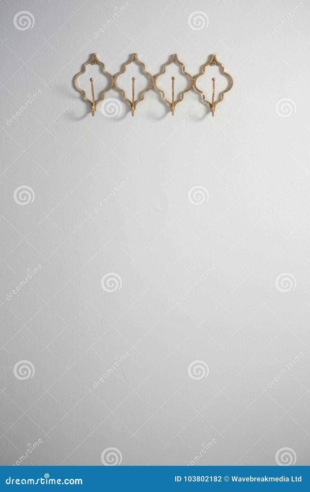 Hook attached on wall stock photo. Image of people, metal - 103802182