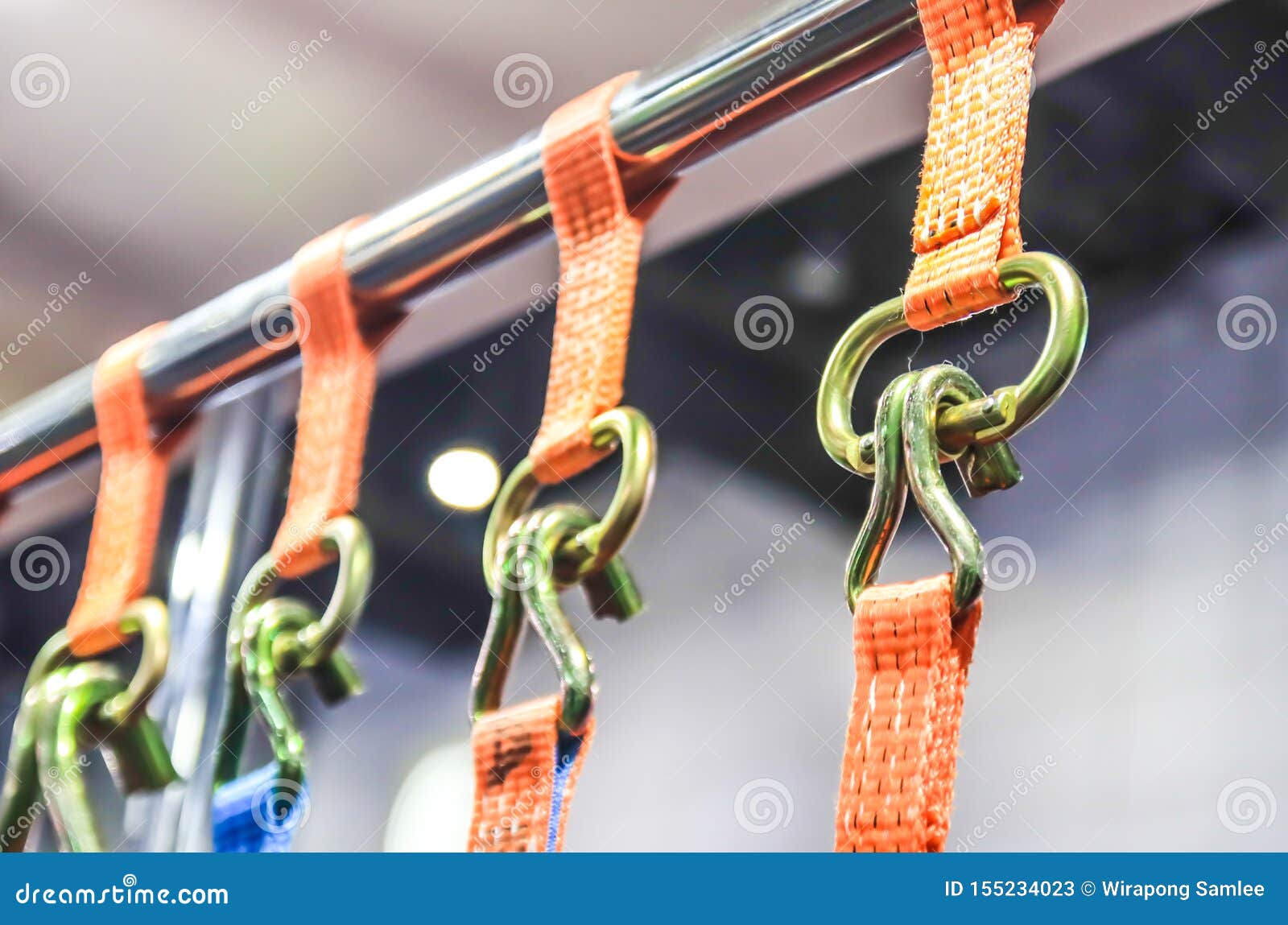 Hook and belt close up stock image. Image of object - 155234023