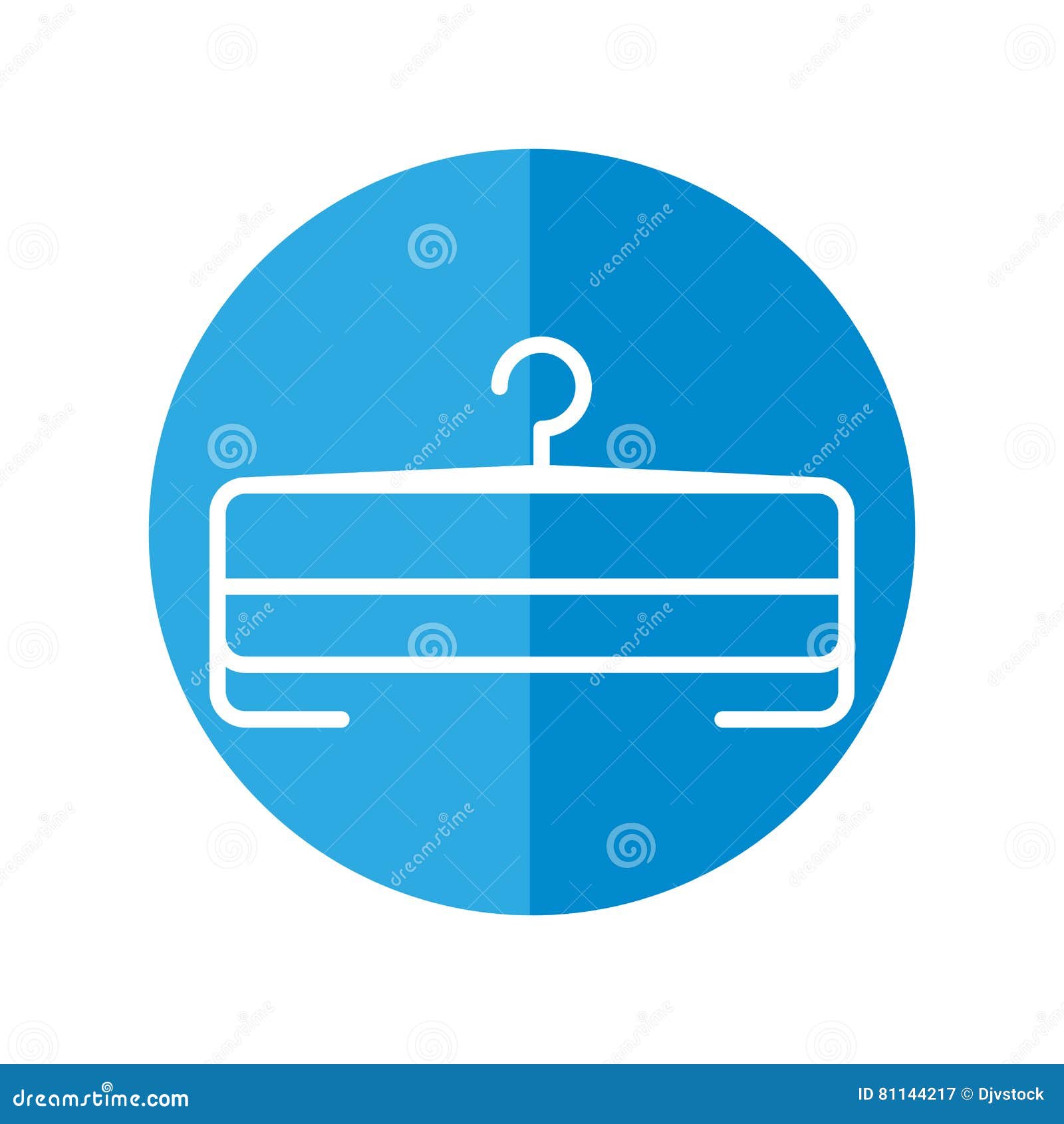 Hook clothes isolated icon stock vector. Illustration of vector - 81144217