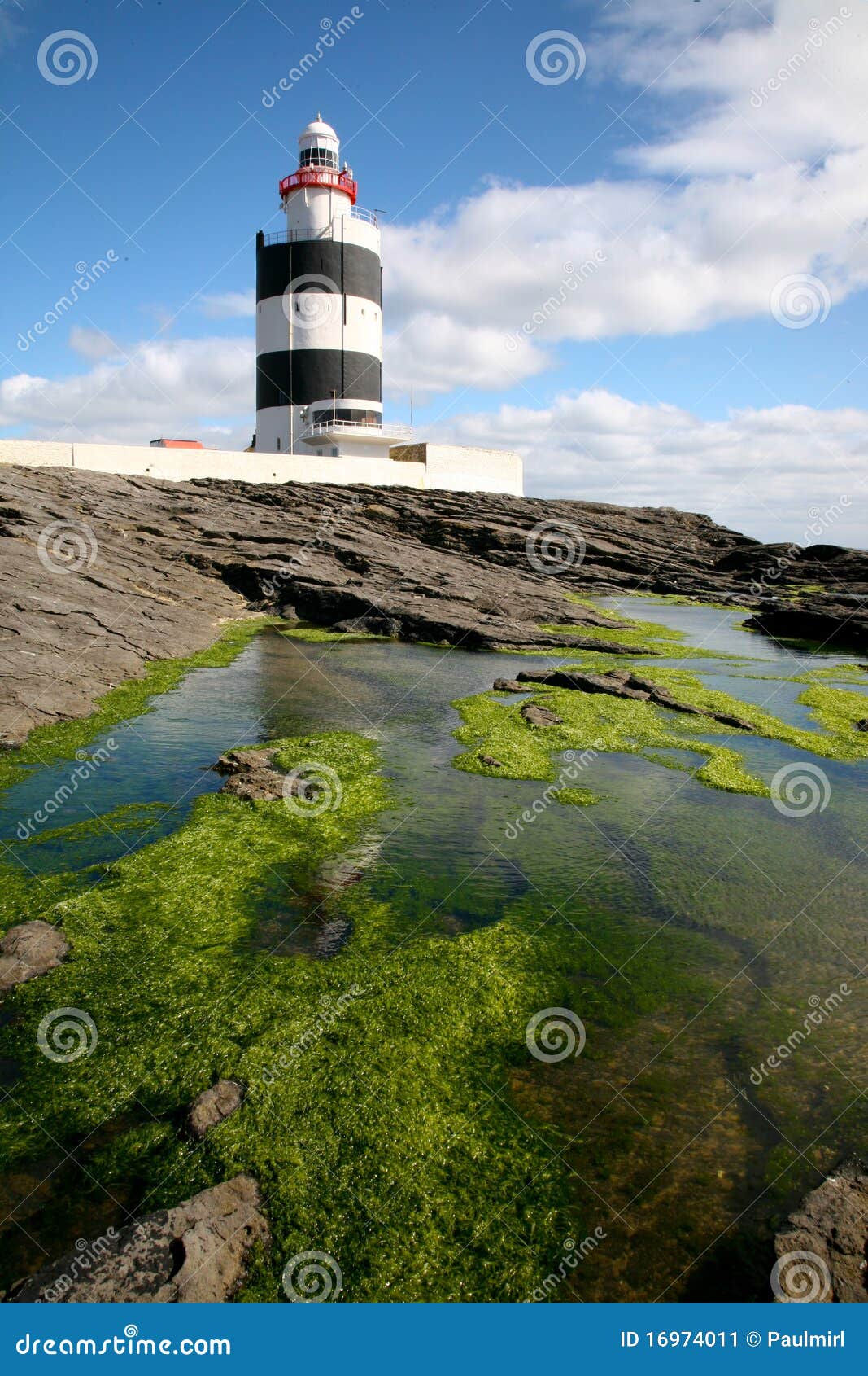 Hook Head Lighthouse stock image. Image of green, blue - 16974011