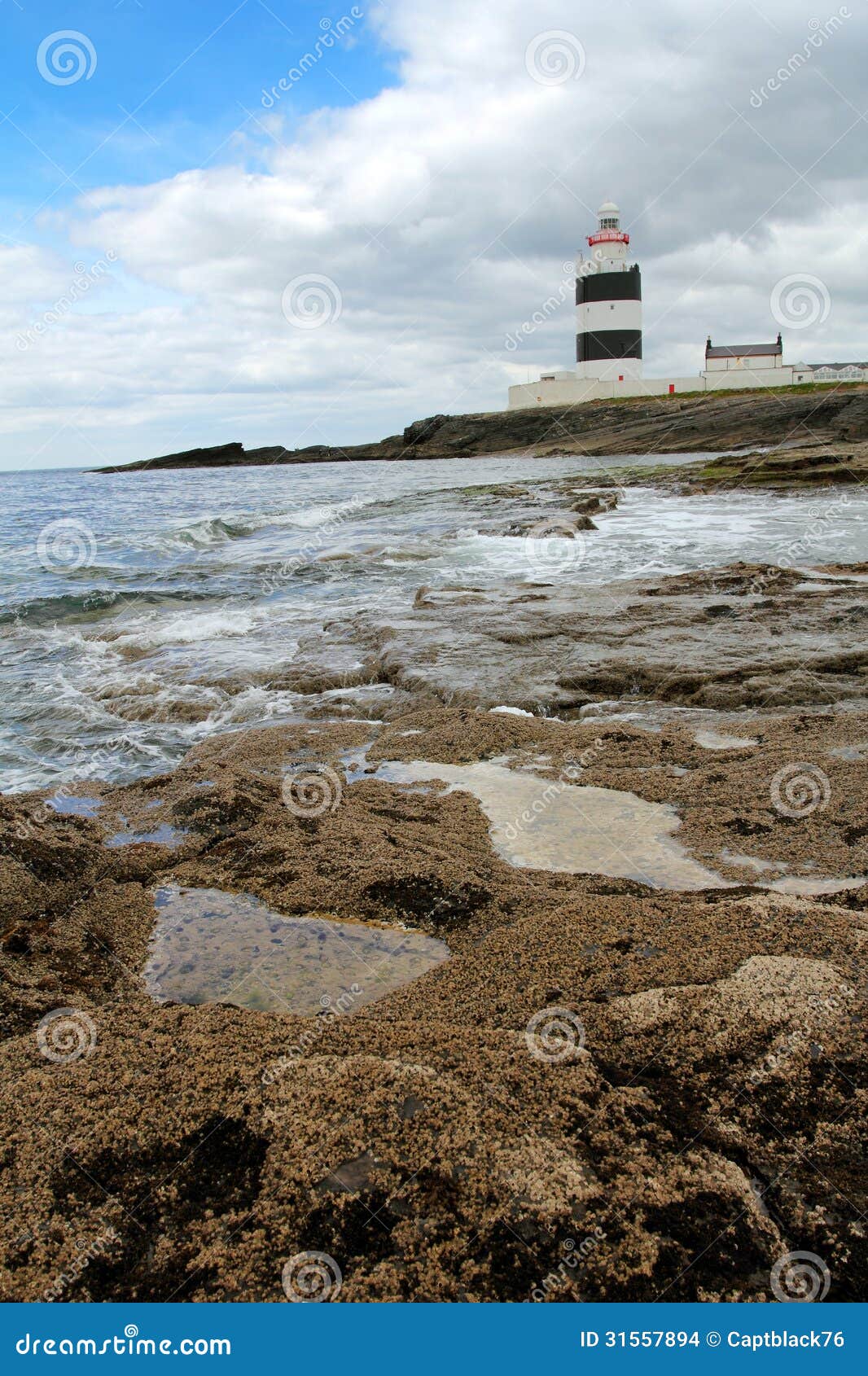Hook Head Lighthouse stock photo. Image of symbol, security - 31557894