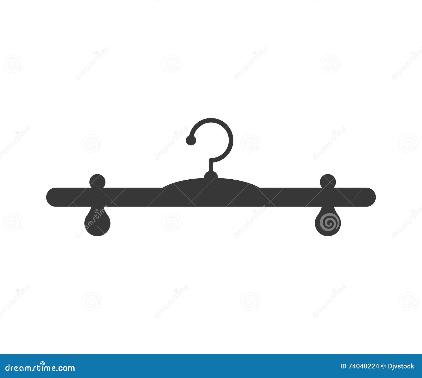 Hook Icon. Hanger Object Design. Vector Graphic Stock Illustration ...