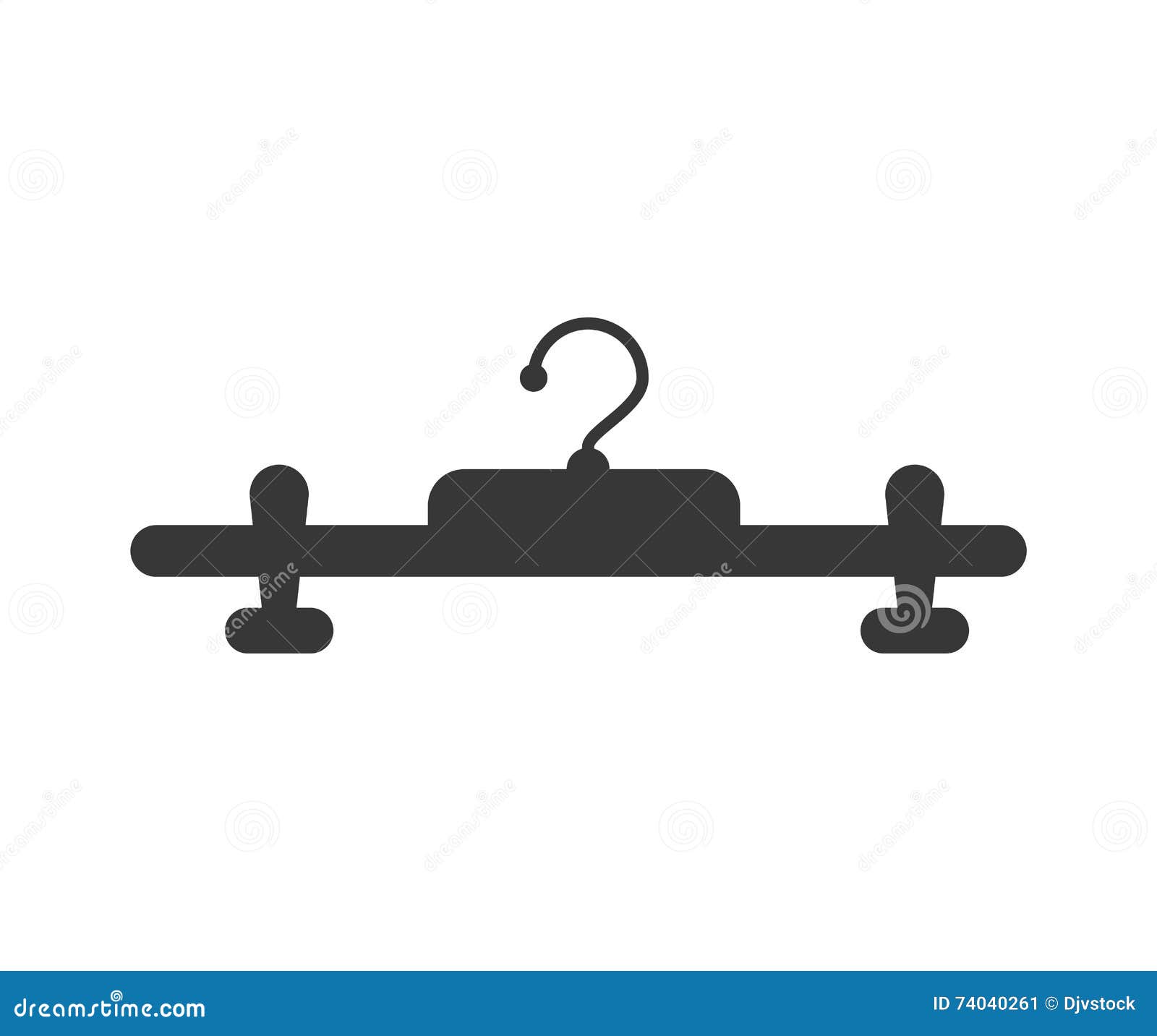 Hook Icon. Hanger Object Design. Vector Graphic Stock Illustration ...