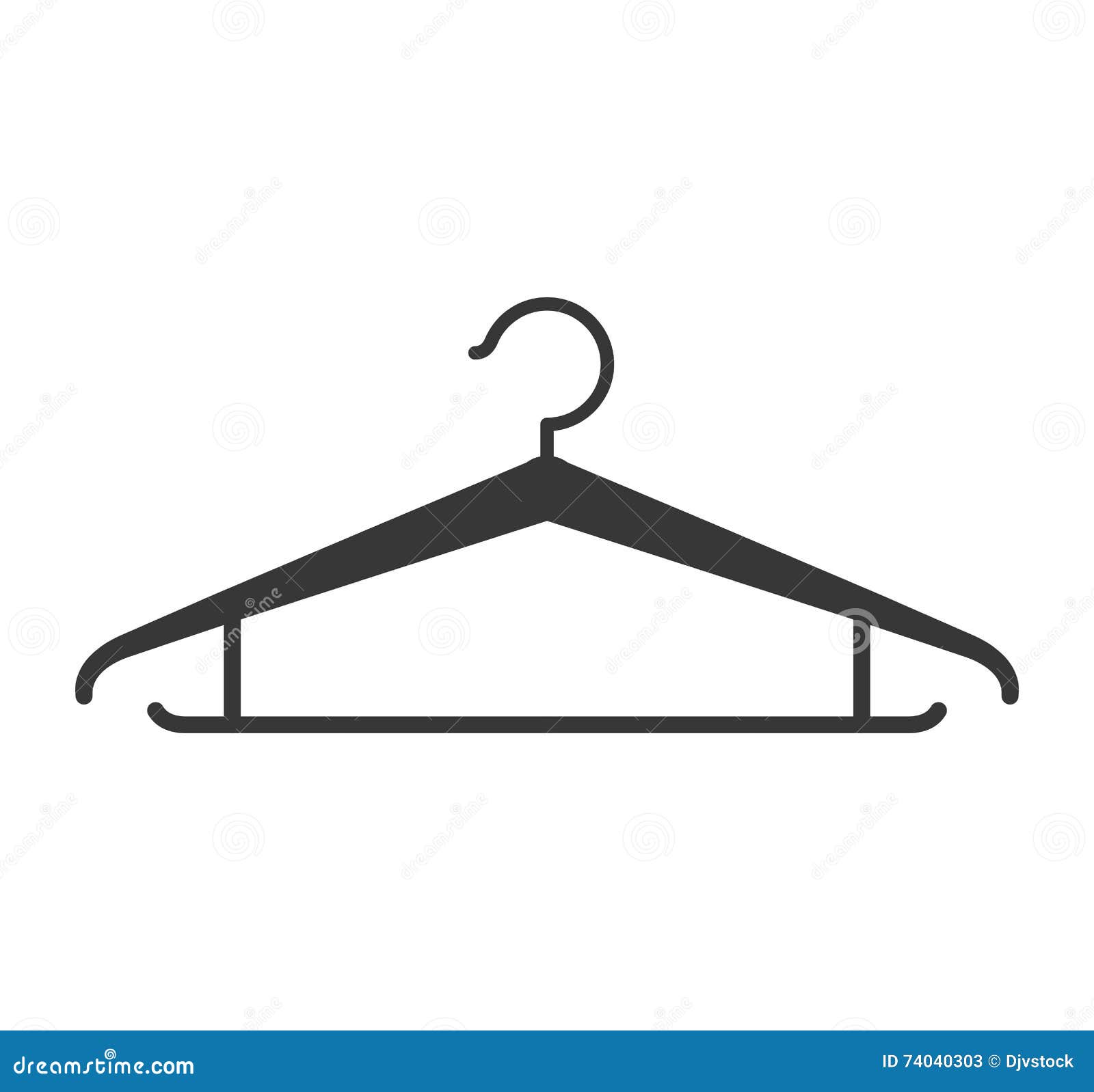 Hook Icon. Hanger Object Design. Vector Graphic Stock Illustration ...