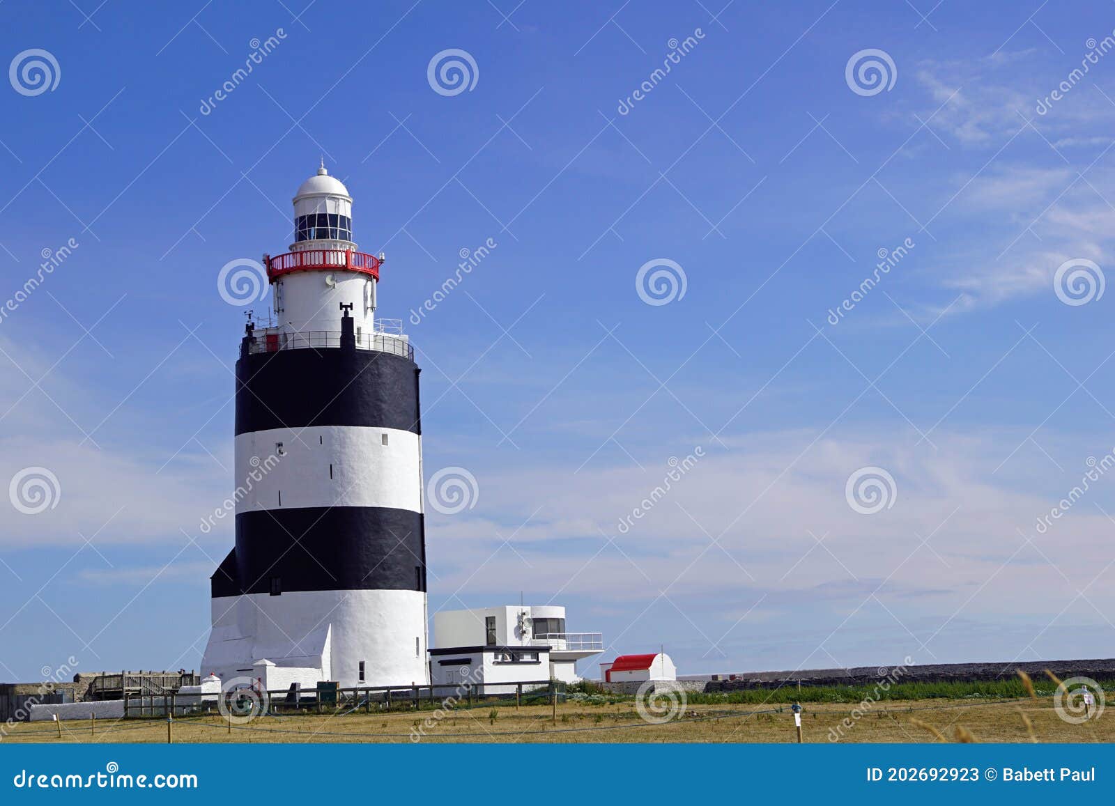 Hook Lighthouse on the Hook Peninsula Editorial Stock Photo - Image of ...