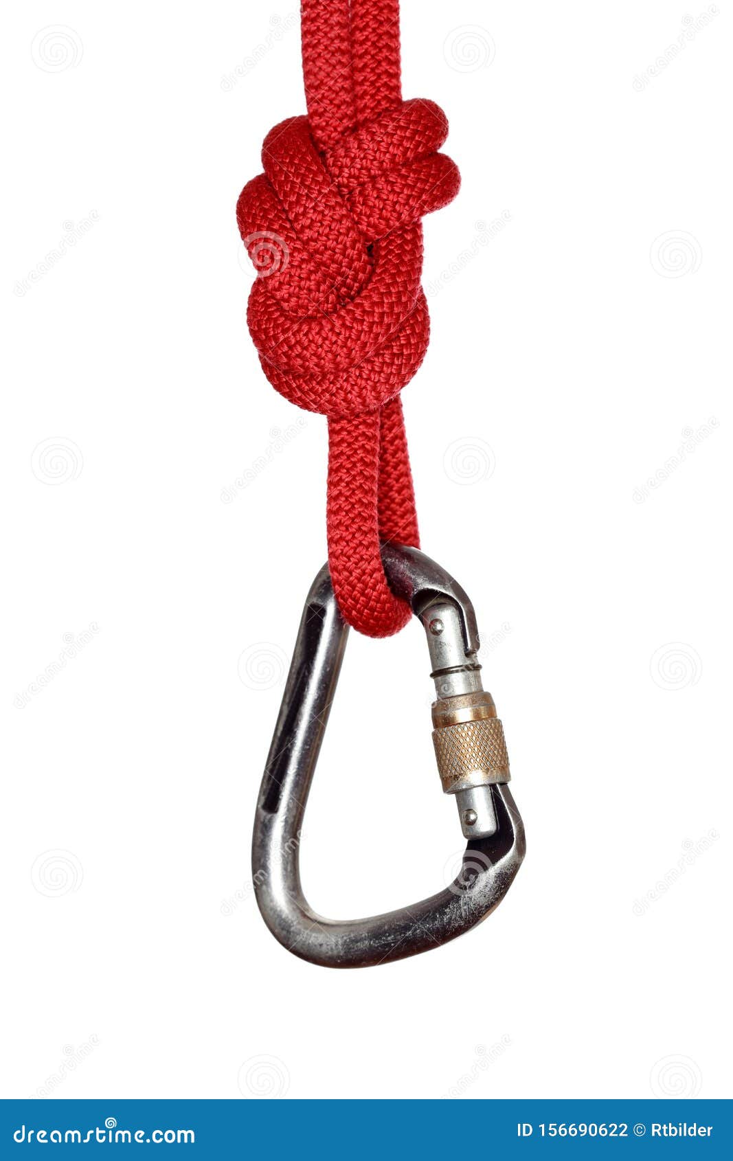 Hook and red rope stock photo. Image of isolated, cord - 156690622