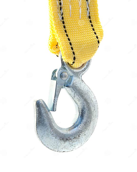 Hook and rope stock image. Image of strength, silver - 23674599