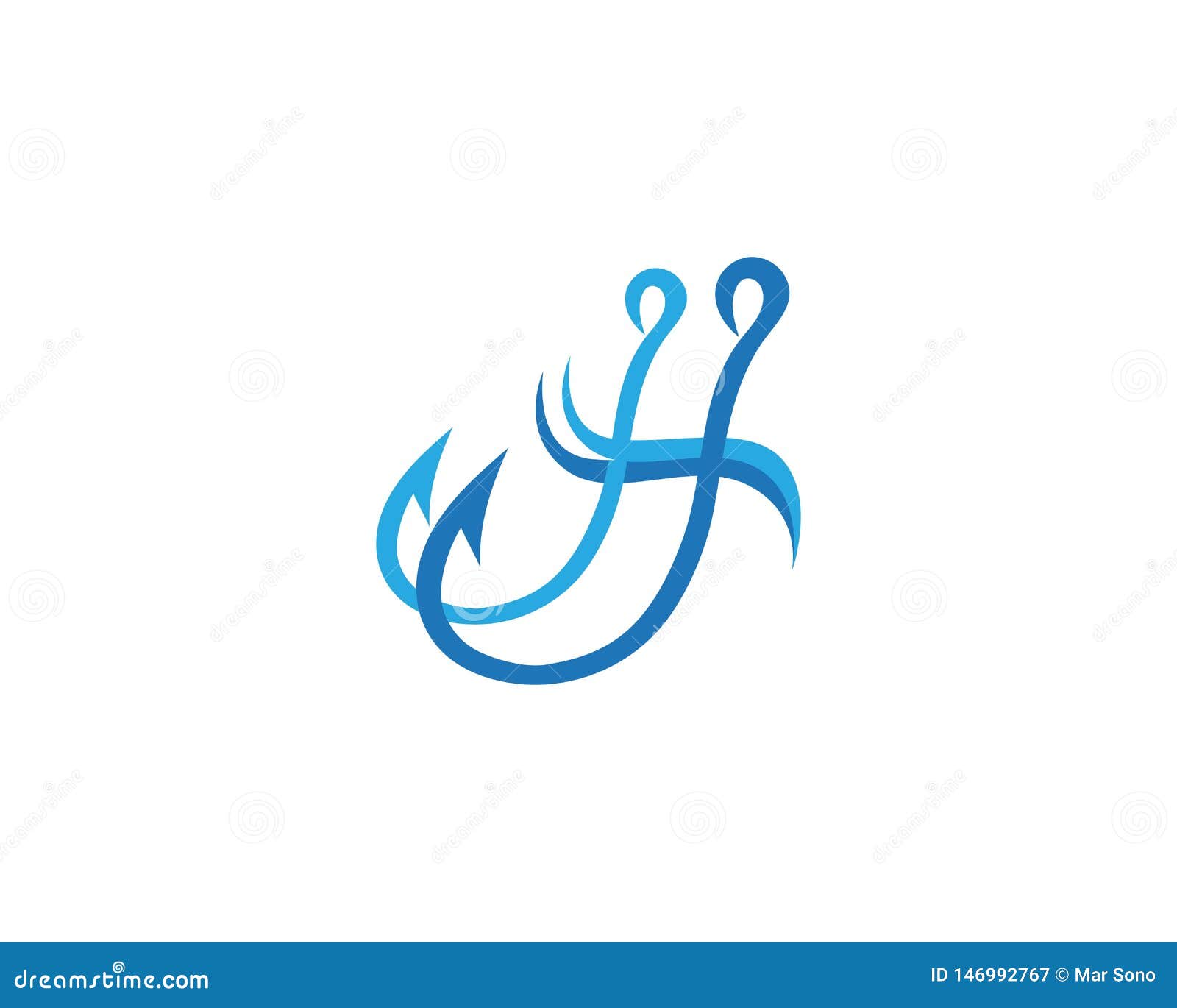 Hook Symbol and Logo Icon Vectors Stock Vector - Illustration of ...