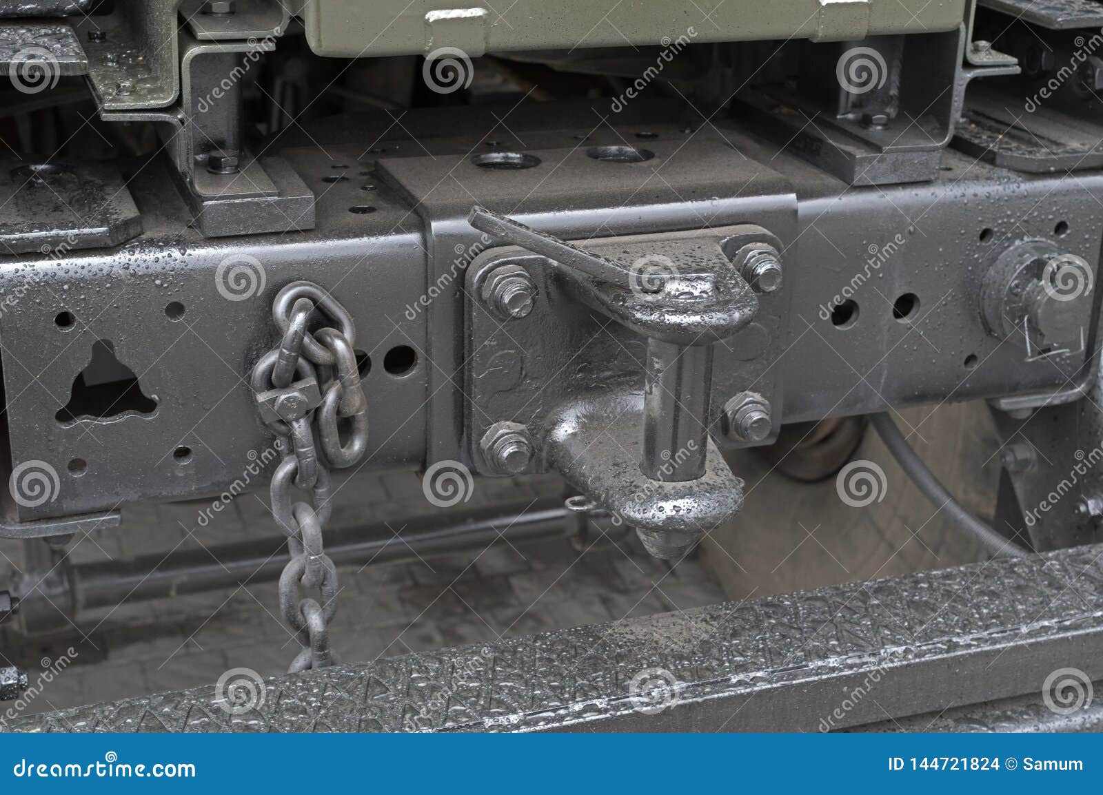 Hook for towing on car stock photo. Image of drag, vehicle - 144721824