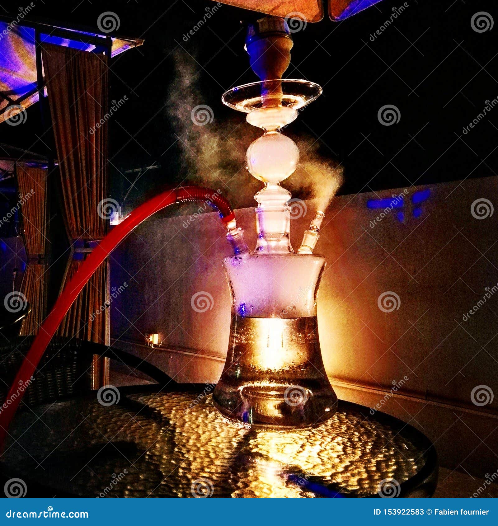 Hookah stock image. Image of relax, vape, nightlife - 153922583