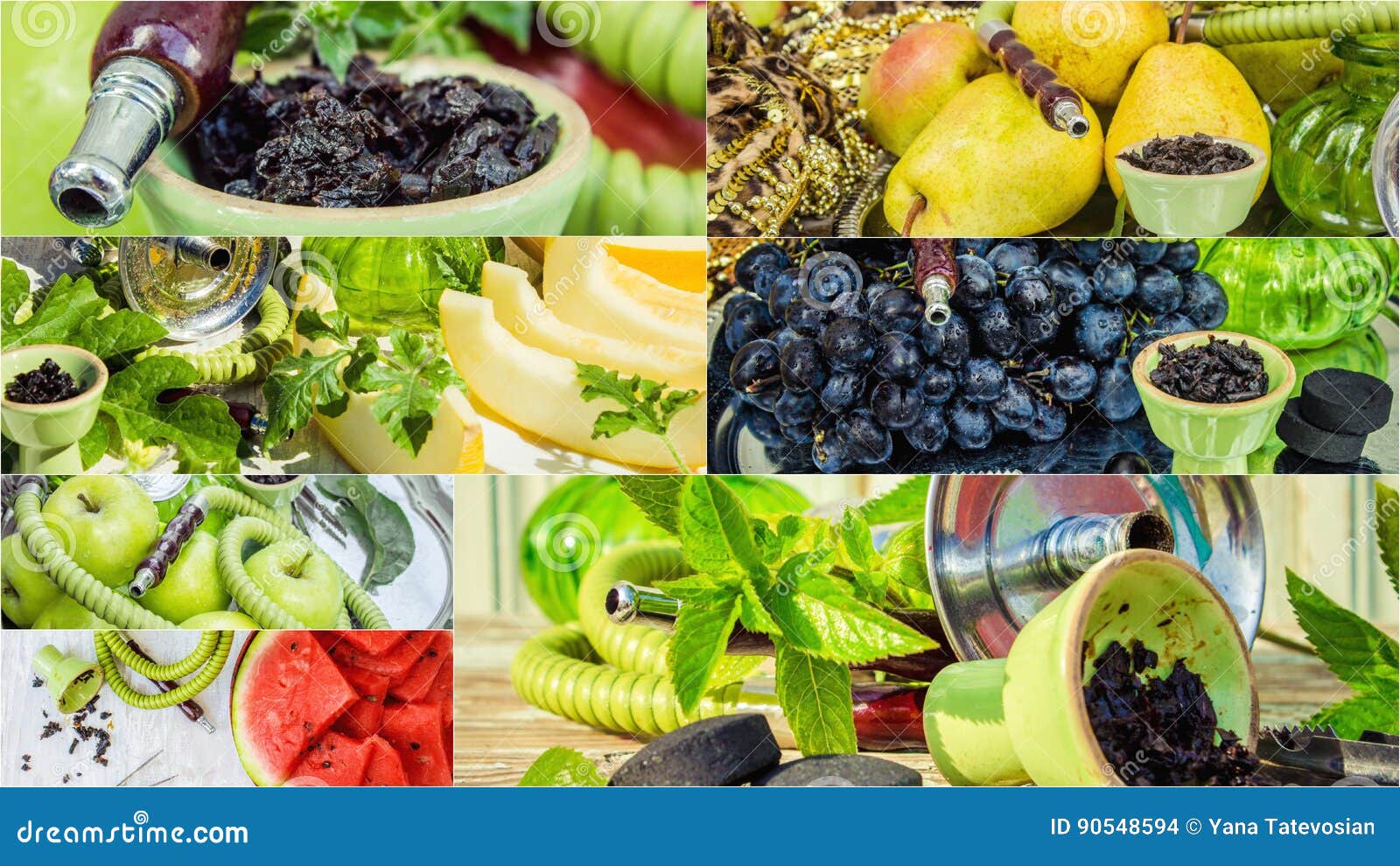 Hookah and Flavored Tobacco. Smoking Stock Photo - Image of frame ...