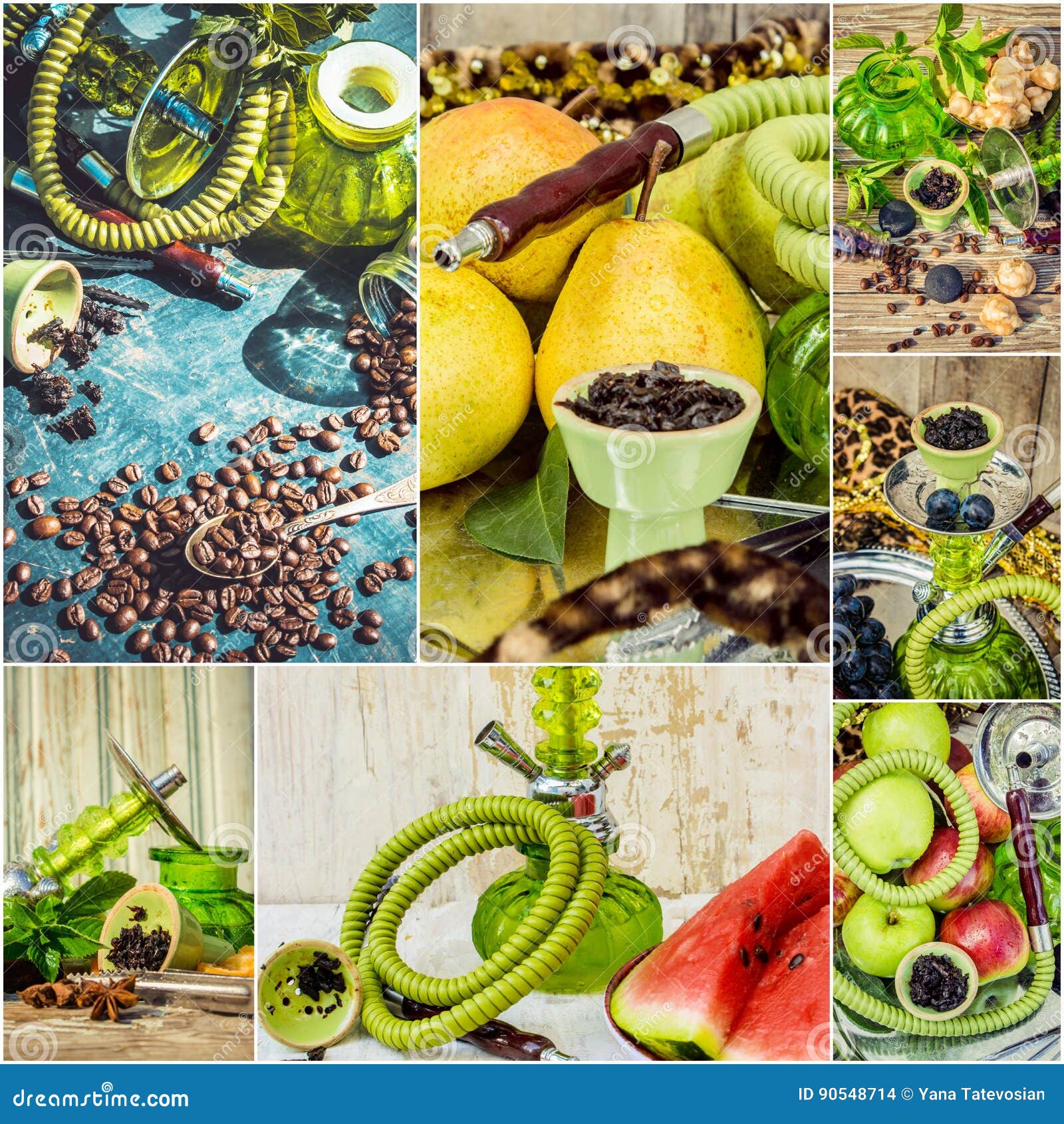 Hookah and Flavored Tobacco. Smoking Stock Photo - Image of frame, asia ...