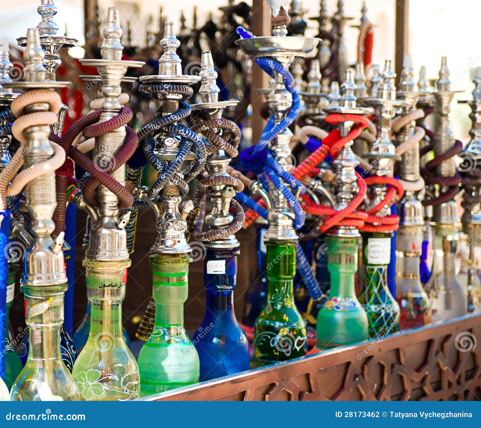 Hookah in souvenir shop stock photo. Image of culture - 28173462