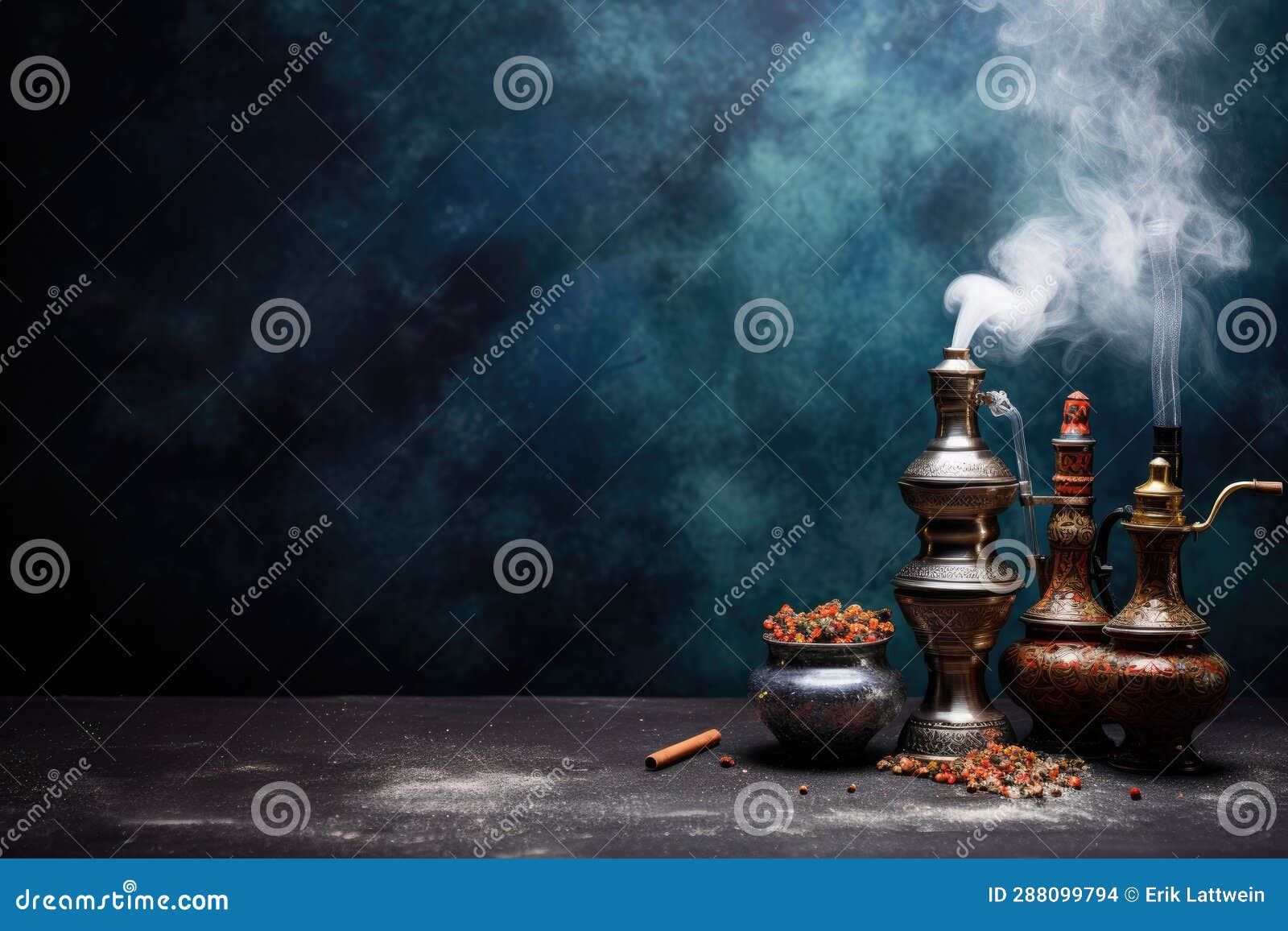 Hookah Themed Background Large Copy Space - Stock Picture Backdrop ...