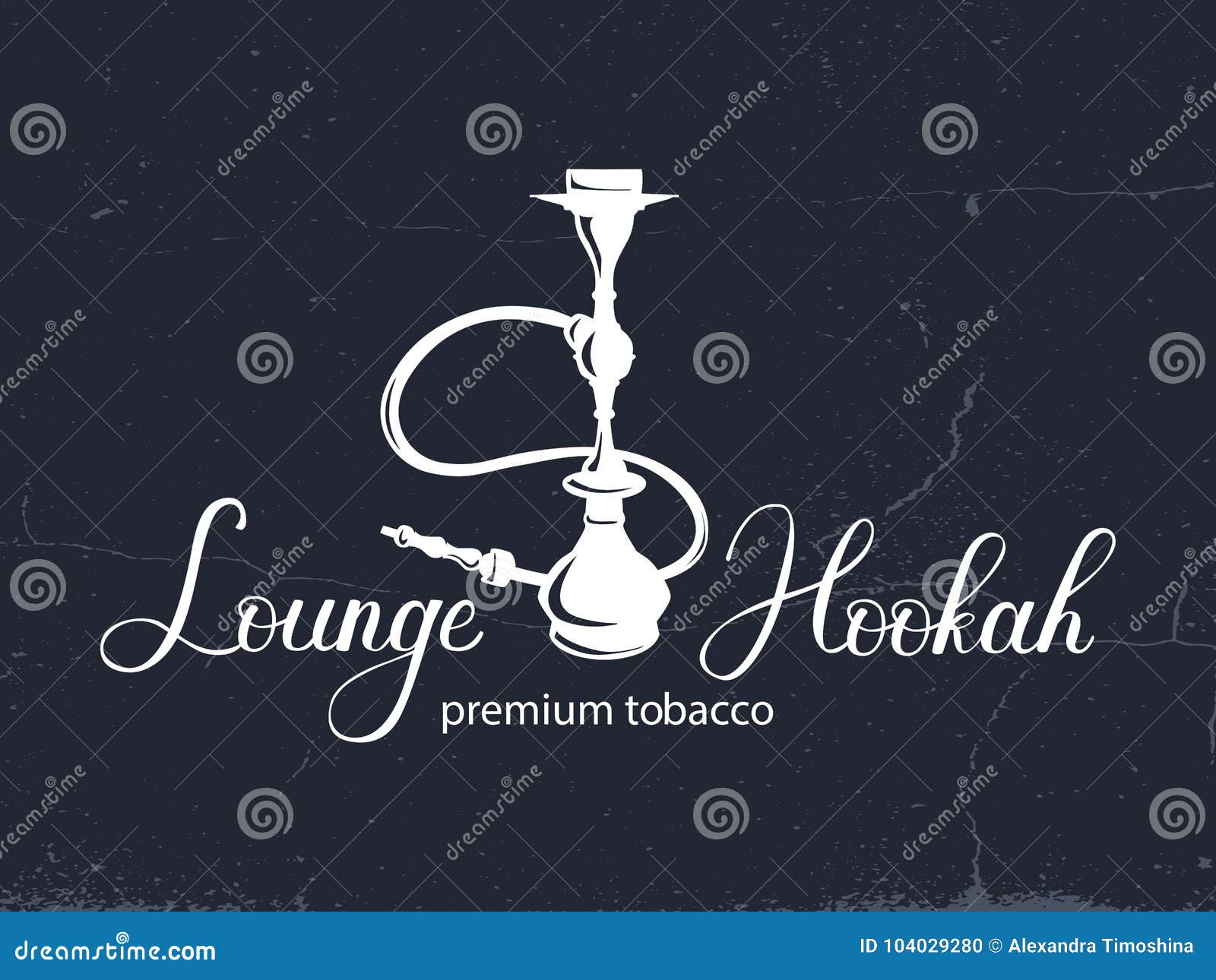 Hookah Vector Logo, Icon, Symbol, Emblem, Sign | CartoonDealer.com ...