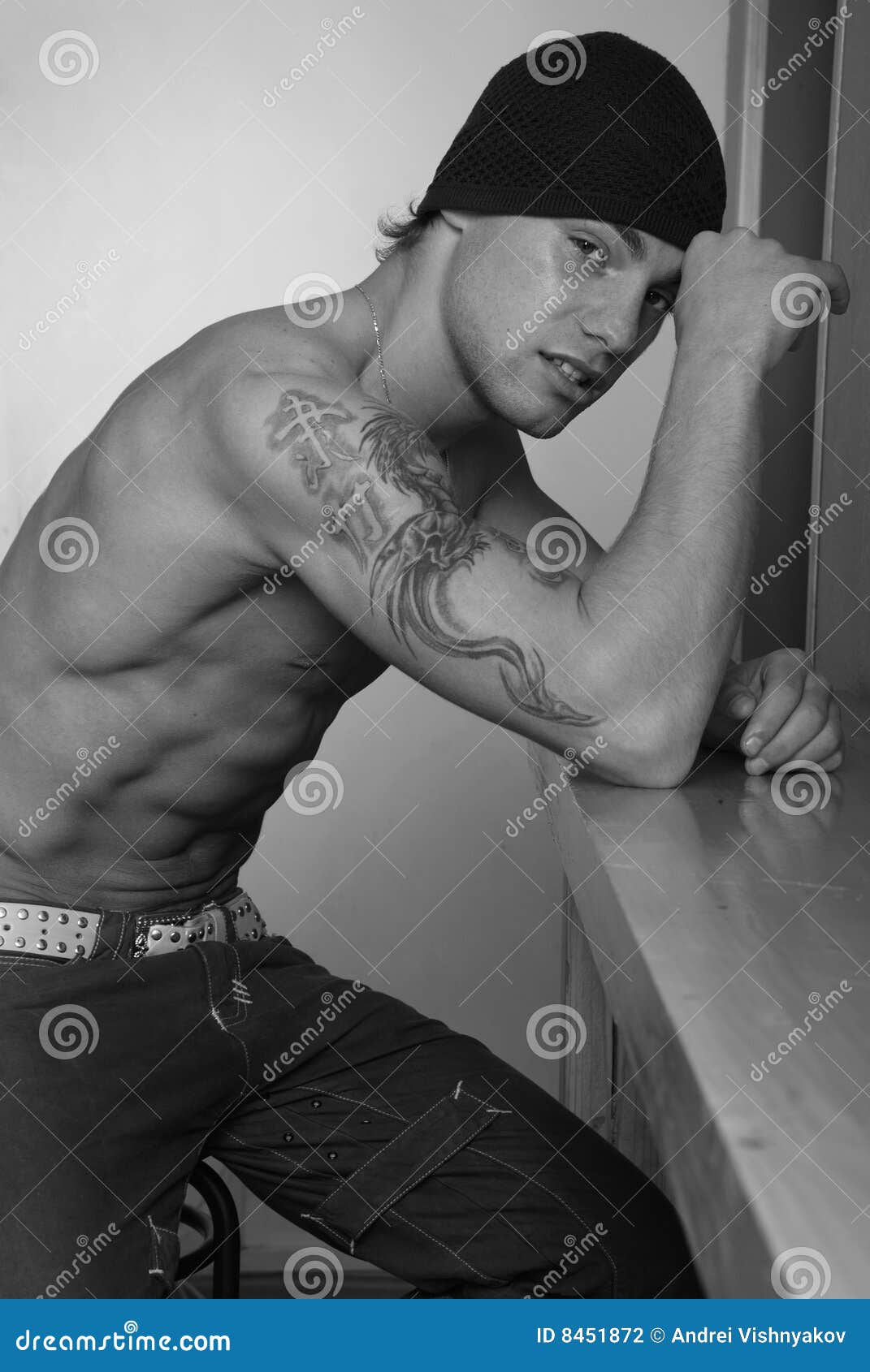 Hooligan stock photo. Image of masculinity, sportsmen - 8451872