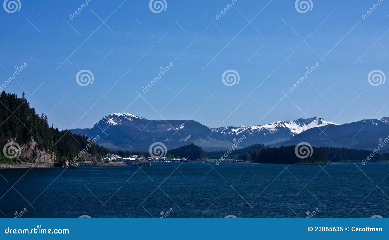 Hoonah, Alaska stock image. Image of southeast, strait - 23065635
