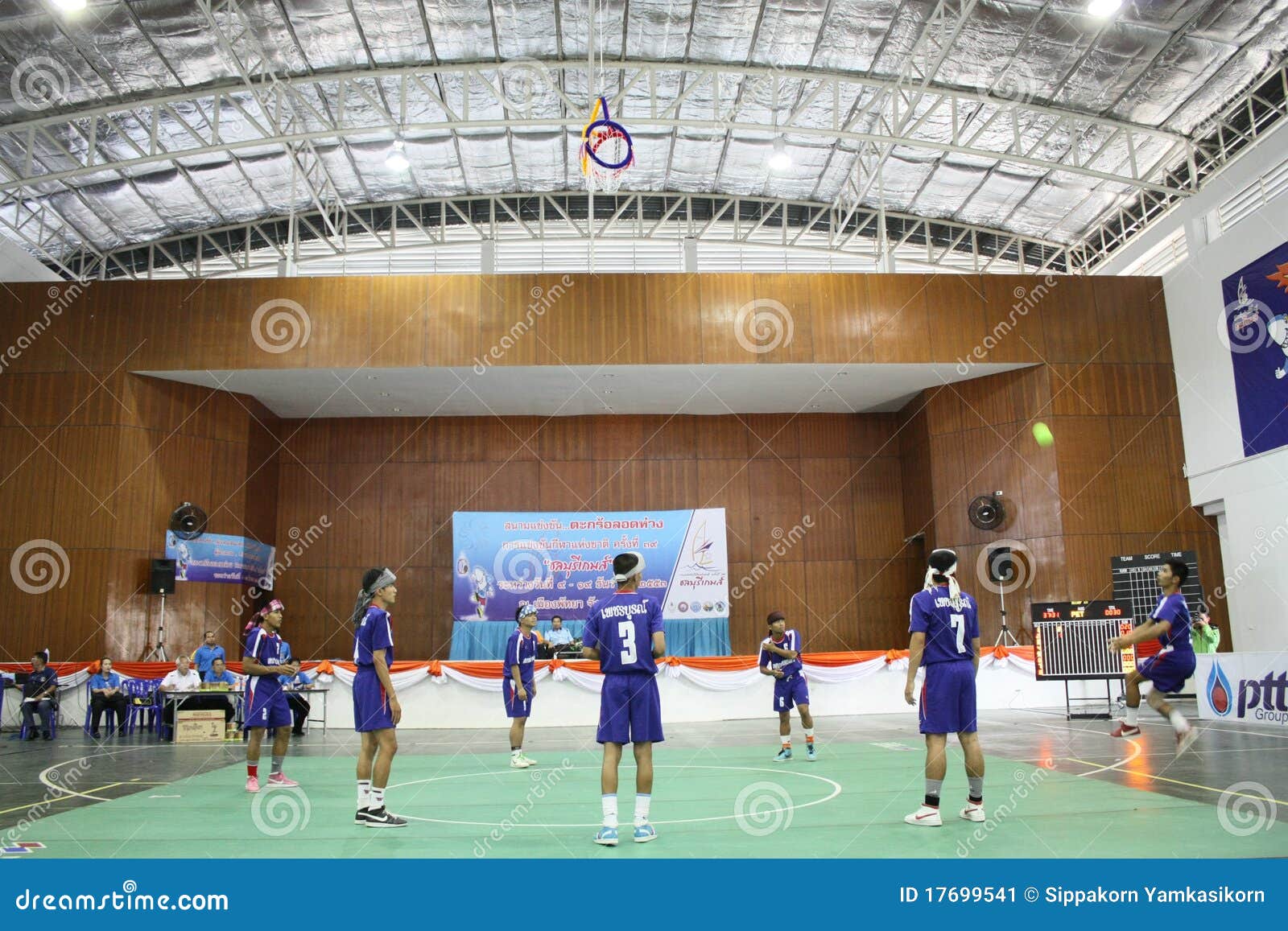 Hoop Takraw : Chonburigame Thailand Editorial Photo - Image of indoor ...