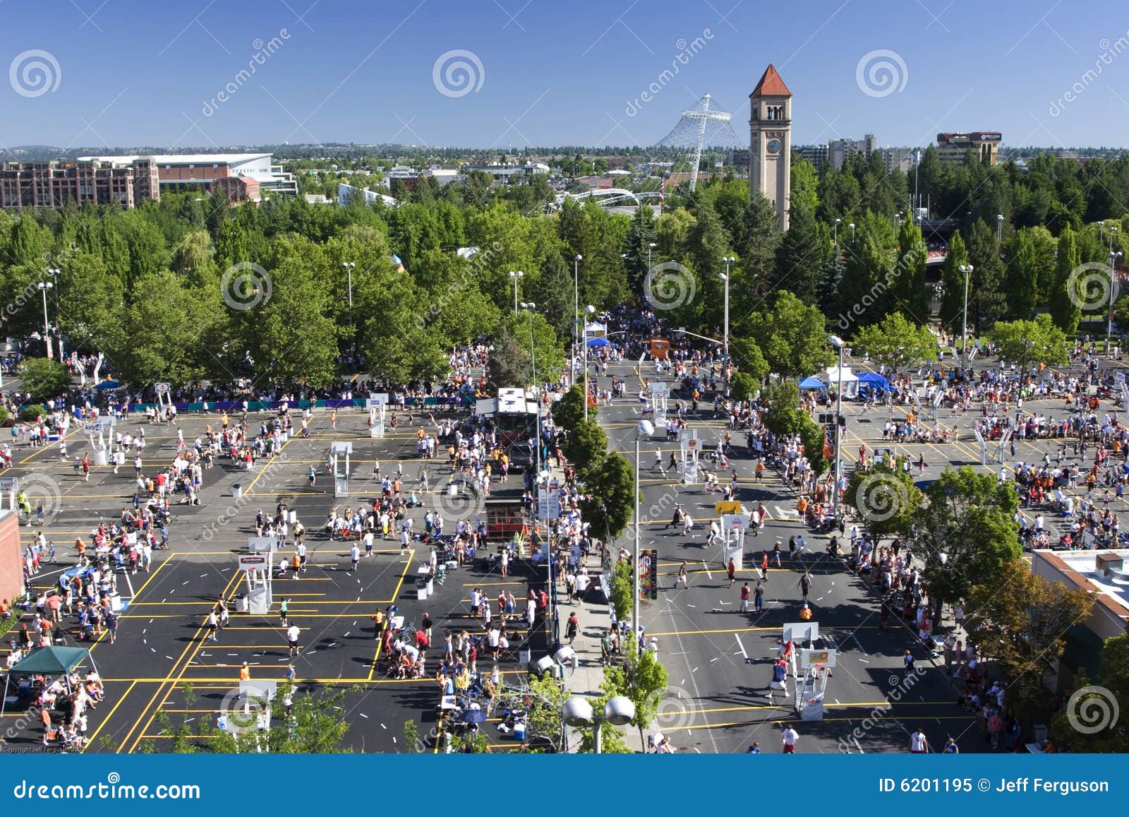 Hoopfest 2008 Spokane Washington Editorial Image - Image of sport, goal ...