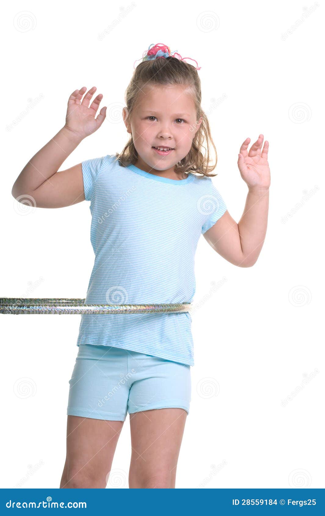 Hooping Kind Hula stockfoto. Bild von band, hula, spielerisch - 28559184