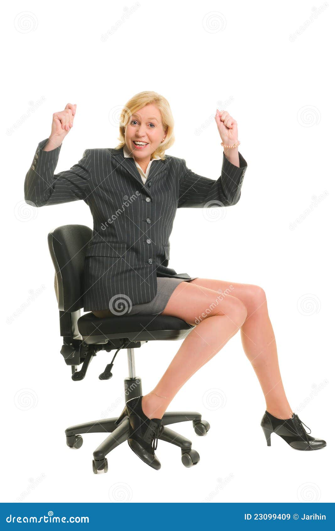 Hooray! stock image. Image of isolated, heel, beauty - 23099409