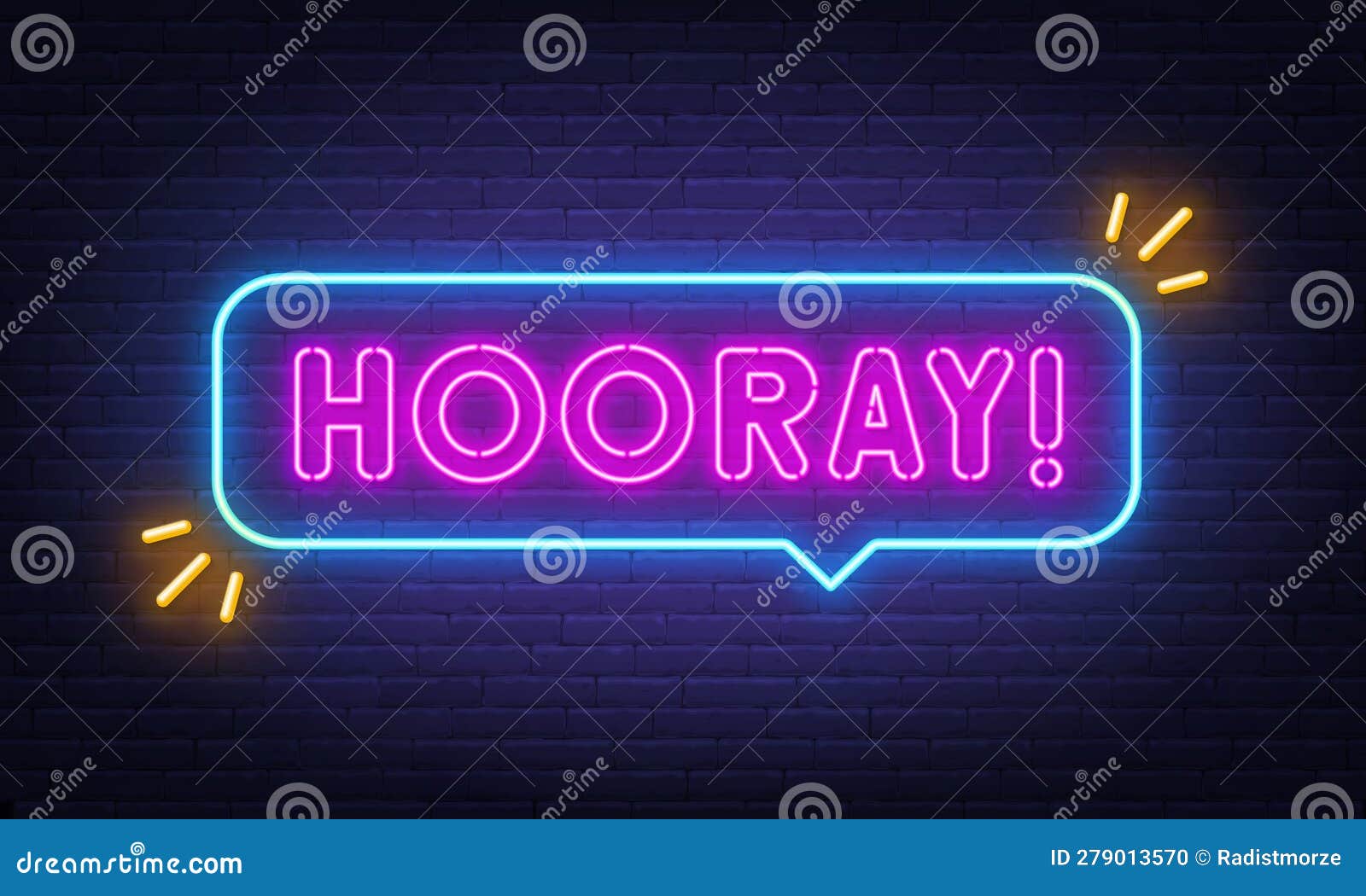 Hooray Sign Banner Stock Image | CartoonDealer.com #76928299