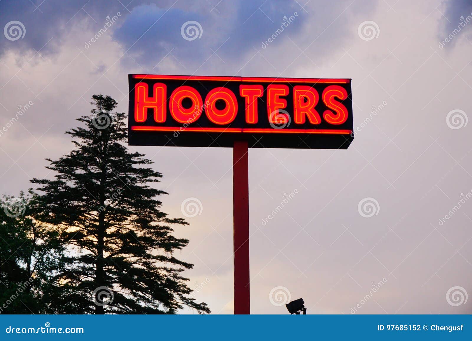 Hooters Restaurant Exterior And Logo Editorial Image | CartoonDealer ...