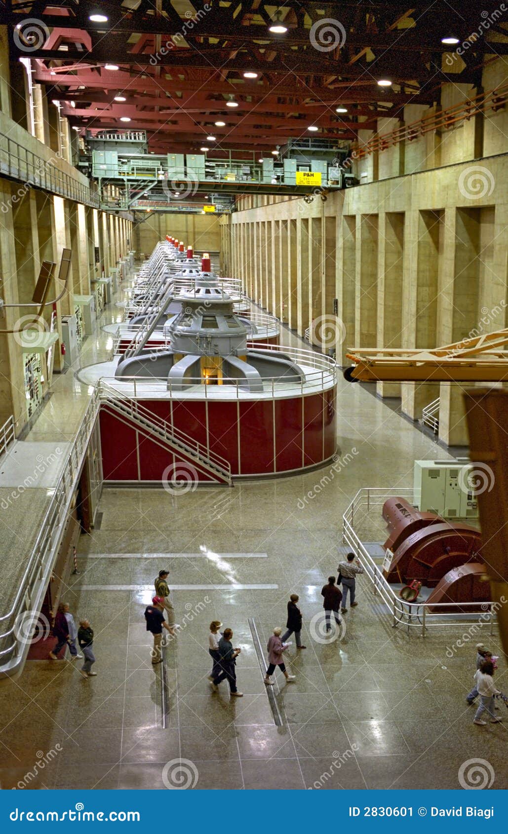 Hoover Dam Generators stock image. Image of power, hoover - 2830601