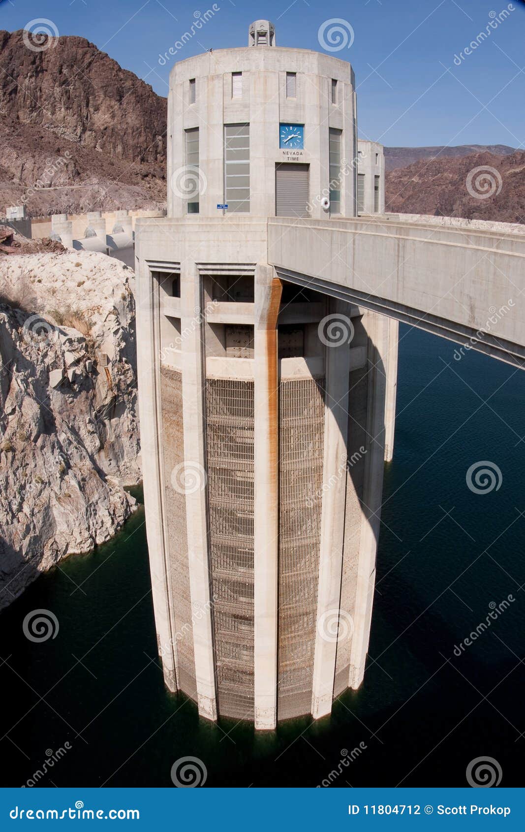 Hoover Dam Intake Tower Stock Photo | CartoonDealer.com #11804712