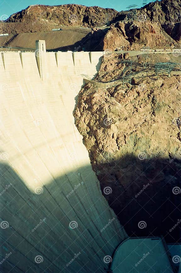 Hoover Damn stock photo. Image of structure, gigantic - 13389868